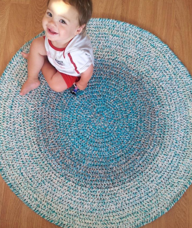 How To Crochet A Round Rug