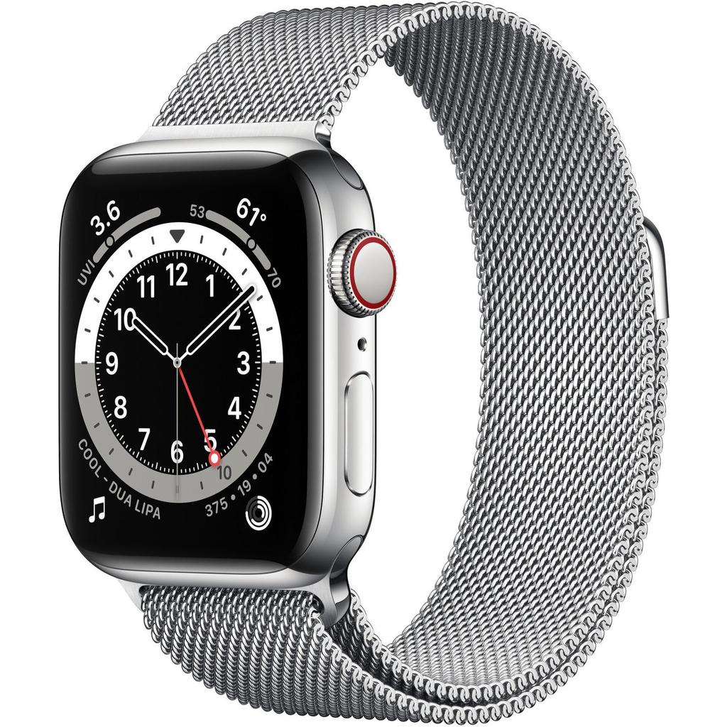 Apple Watch Series 6 2020 Gps Cellular 40 Mm Acier Inoxydable