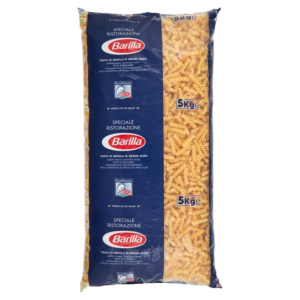 Barilla For Professionals Fusilli N°98 Pasta Classica Corta Catering