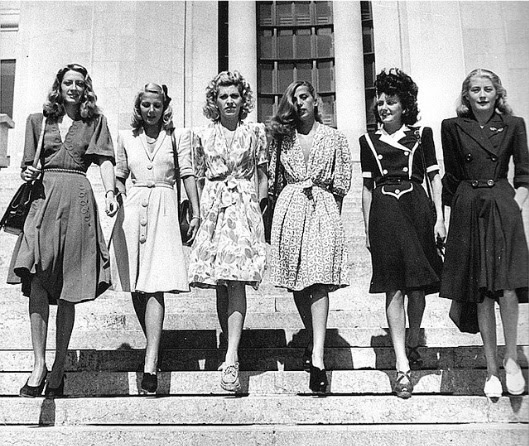 What Did Women Wear In 1940s Womens Fashion And Clothing From The