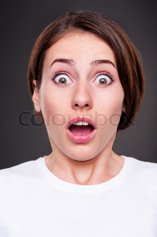 Surprised Expression Woman