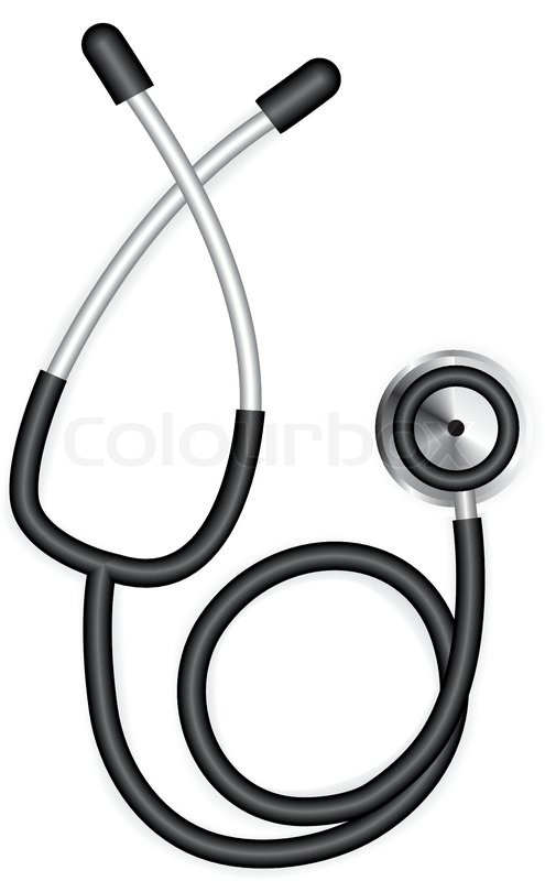 Beautiful Realistic Vector Stethoscope Stock Vector Colourbox