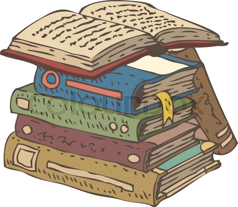 Stack Of Old Books Clipart Royalty Free School Book Clip Art School