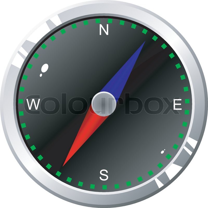 Vector Compass Stock Vektor Colourbox