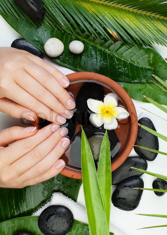 Beautiful Female Hands For Spa Stock Image Colourbox