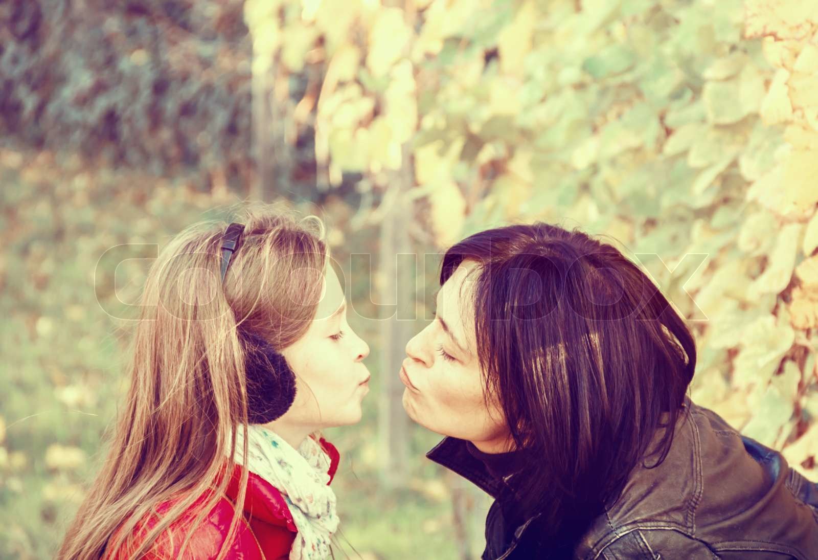 Mother And Daughter Stock Image Colourbox