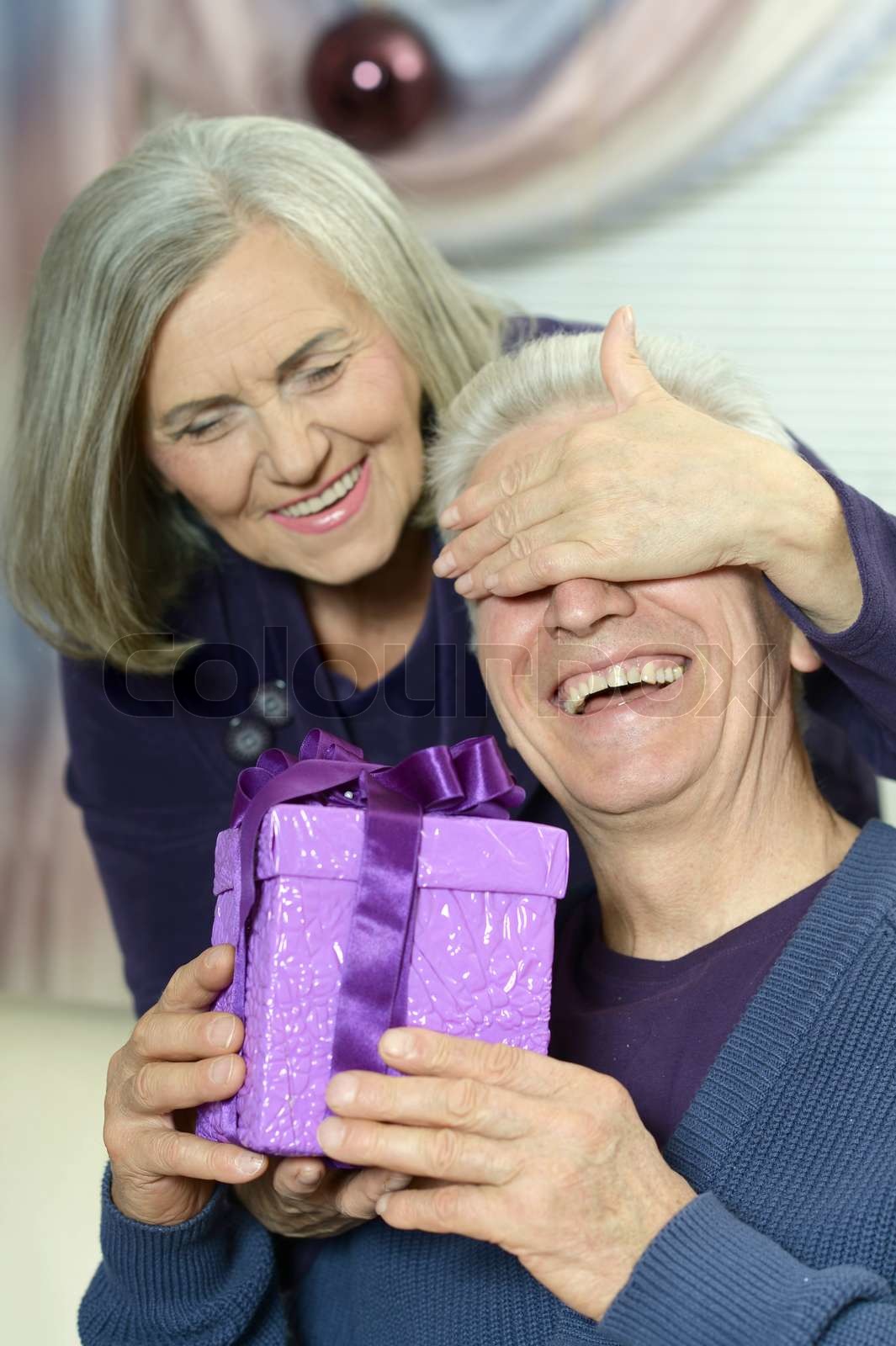 Beautiful Elderly Couple Stock Image Colourbox