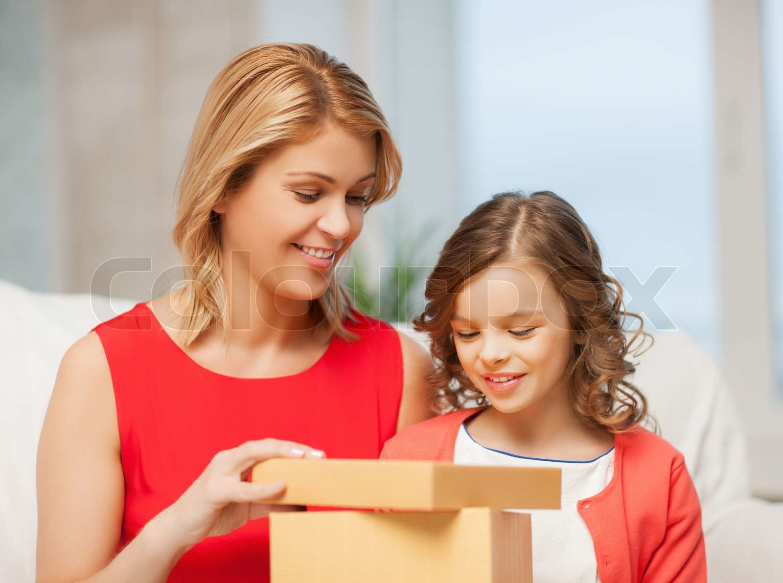 Mother And Daughter Stock Image Colourbox