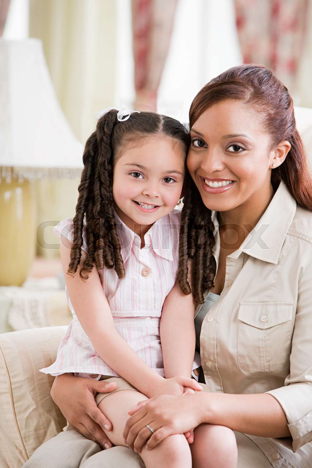 Mother And Daughter Stock Image Colourbox