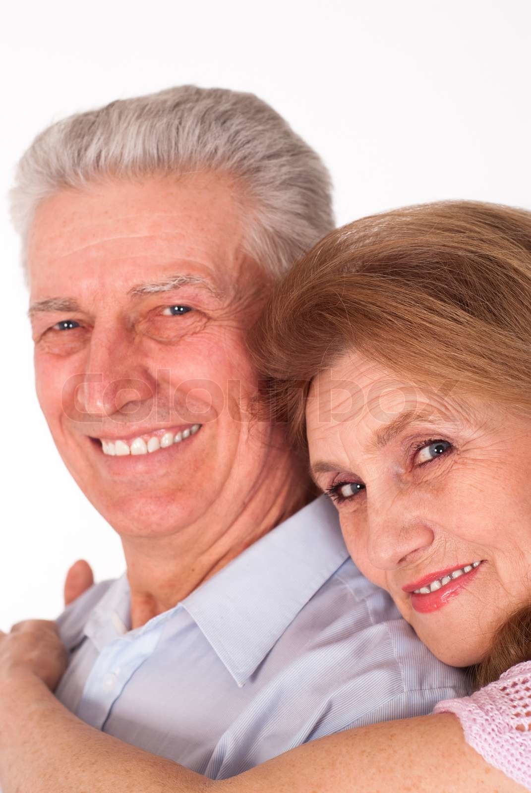 Happy Elderly Couple Stock Image Colourbox