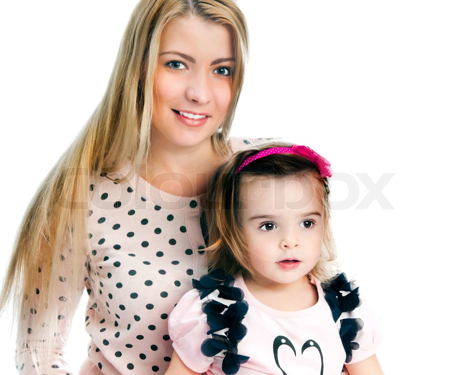 Mother And Daughter Stock Image Colourbox