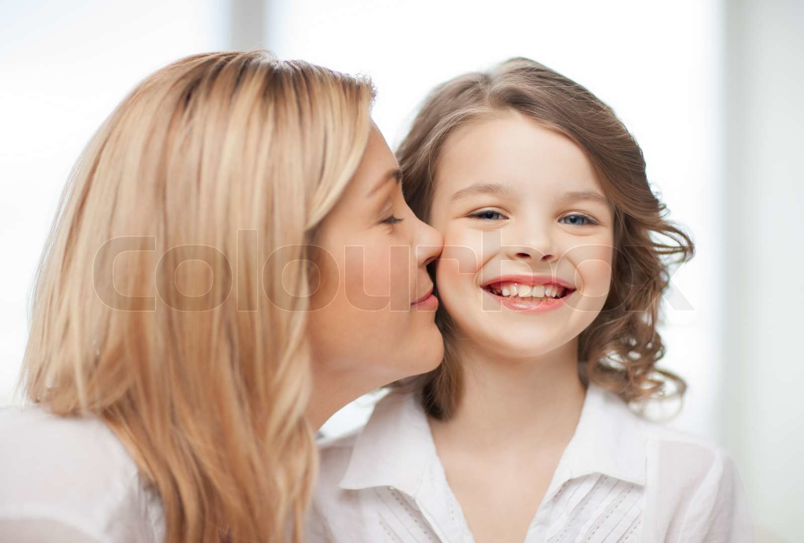 Mother And Daughter Stock Image Colourbox