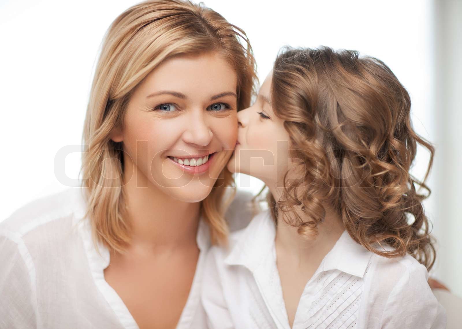 Mother And Daughter Stock Image Colourbox