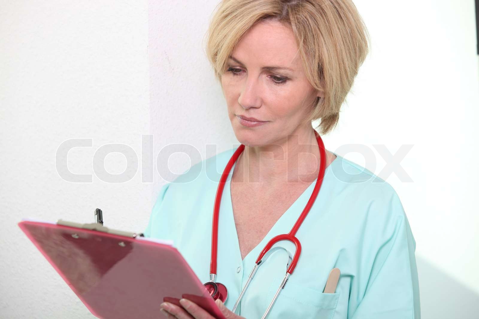 Nurse Stock Image Colourbox