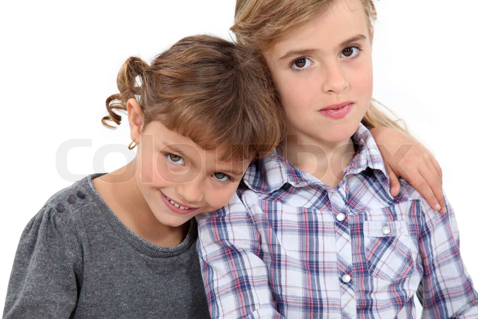 A Brother And A Sister Stock Image Colourbox