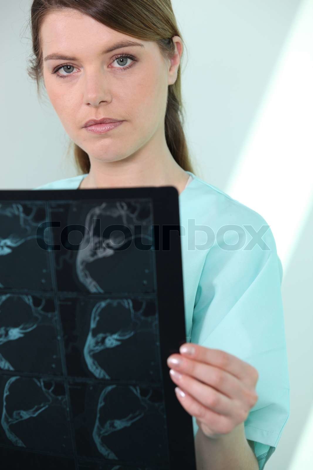 Female Medic Stock Image Colourbox