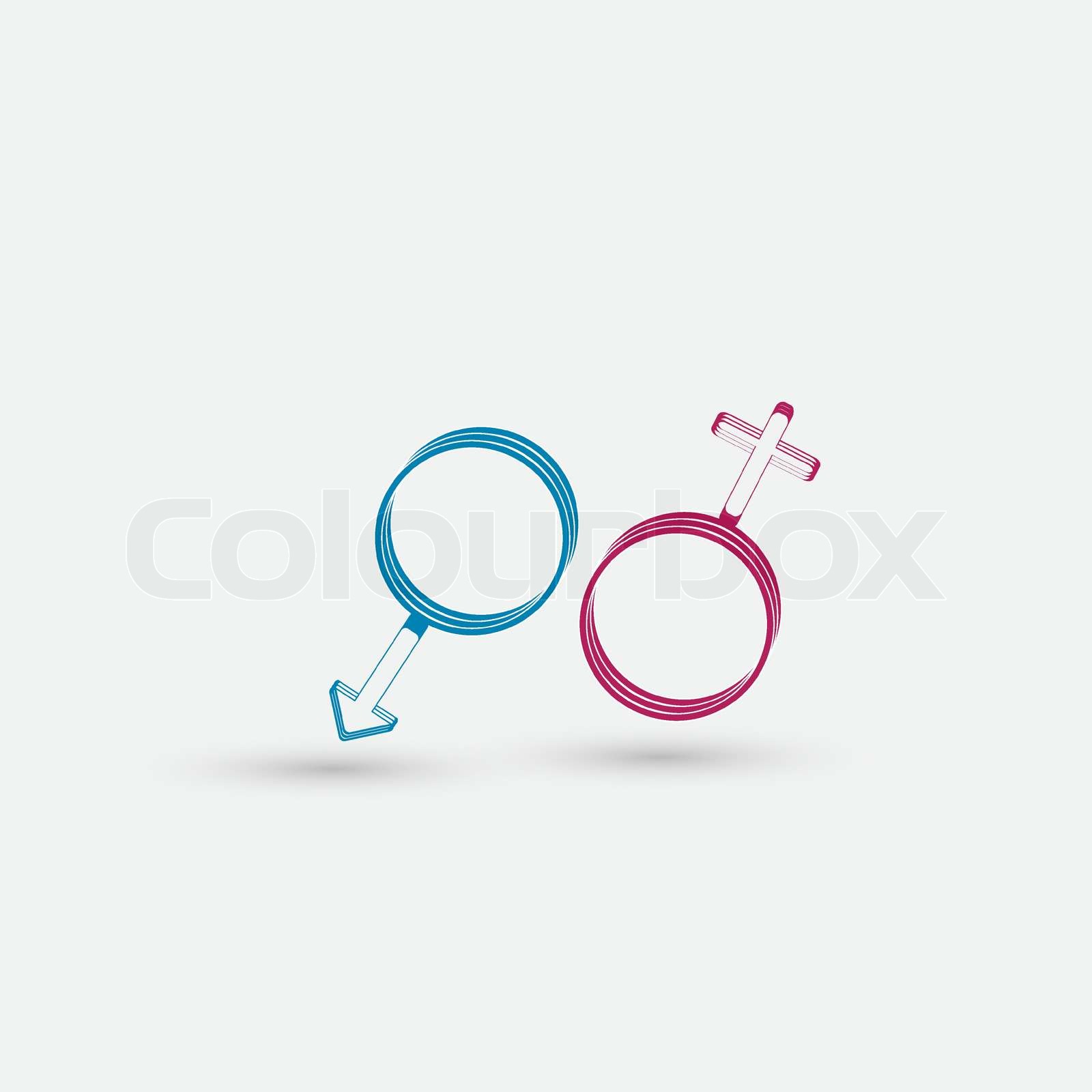 Sex Symbol Stock Vector Colourbox