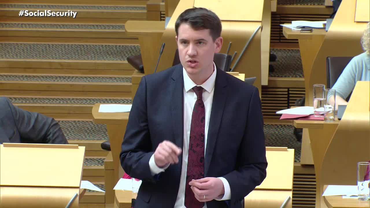 Debate Social Security Scotland Bill Scottish Parliament Tv