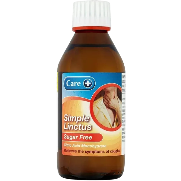 Care Simple Linctus Sugar Free 200ml