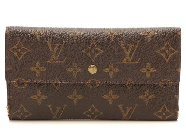 ルイヴィトン Louis Vuitton ポルトフォイユ・インターナショナル モノグラム M61217 三つ折り長財布 【472】ks の購入