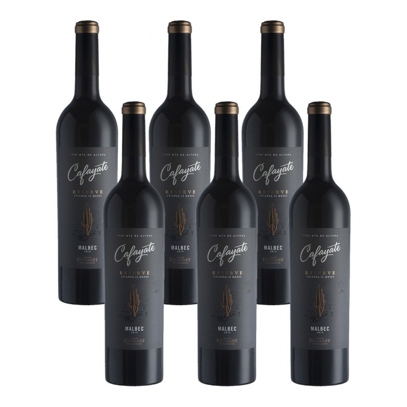 Pack X6 Vino Cafayate Reserva Malbec 750ml Icbc Mall