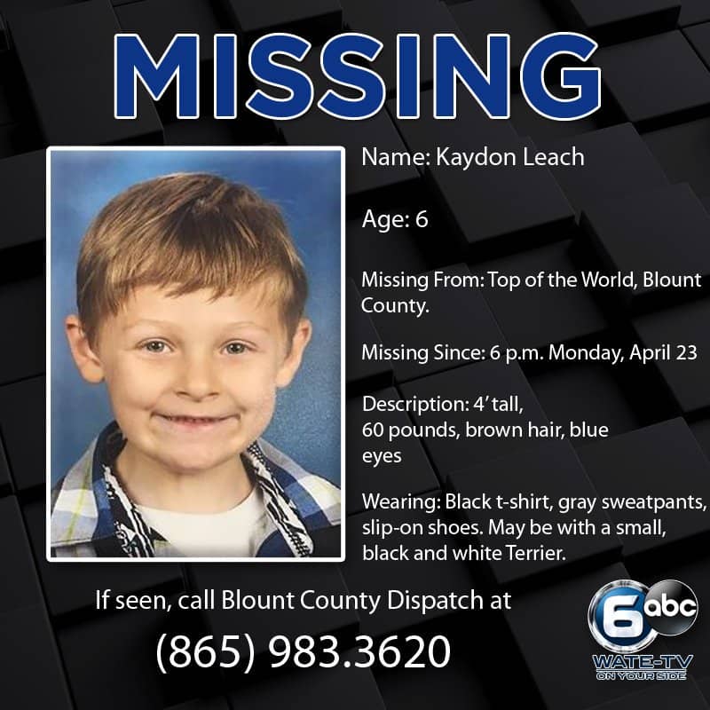 After A 22 Hour Search They Find Missing 6 Year Old But He Is With