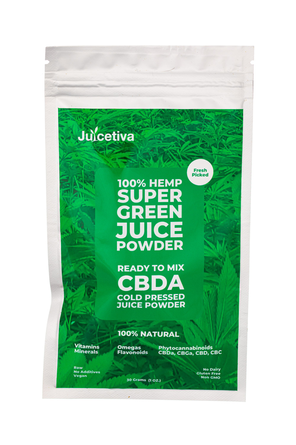 Ready To Mix Cbda Super Green Juice Powder Juicetiva