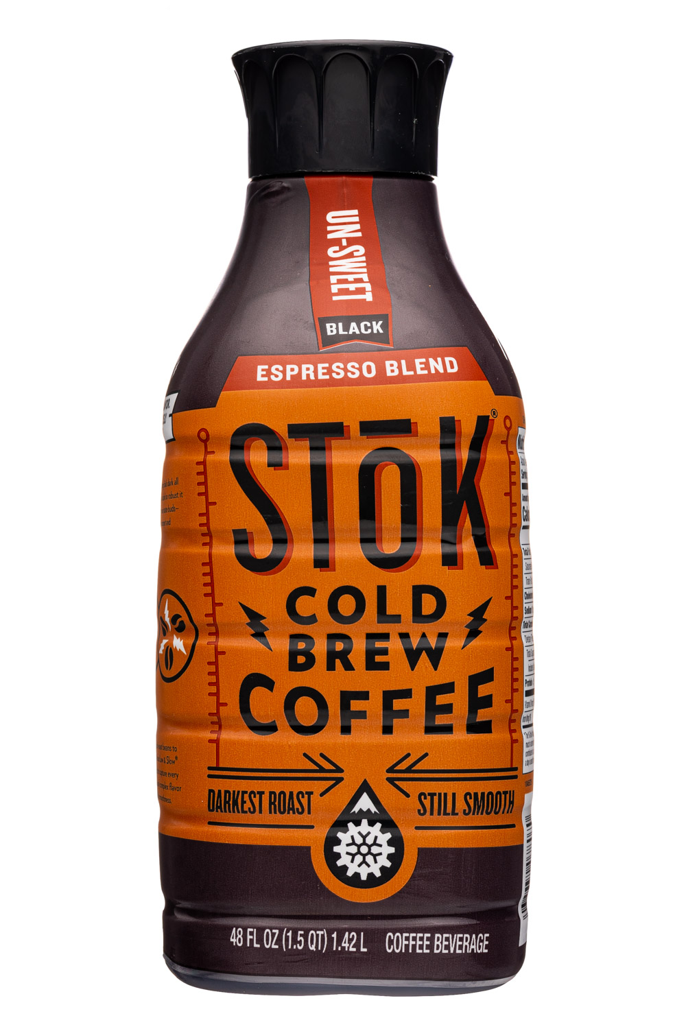 Un Sweet Black Espresso Blend Stok Cold Brew Iced Coffee