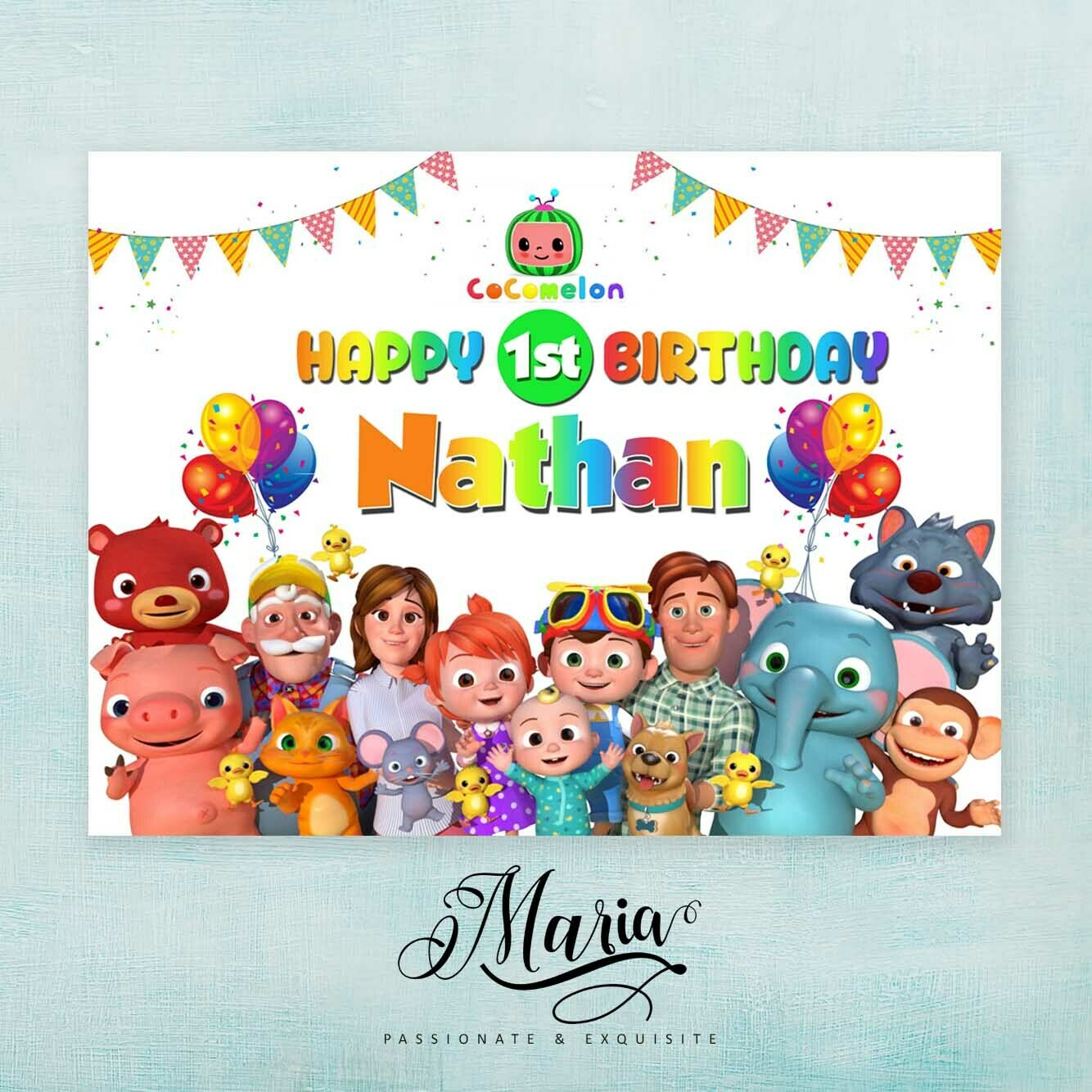 Cocomelon Birthday Poster Ubicaciondepersonascdmxgobmx