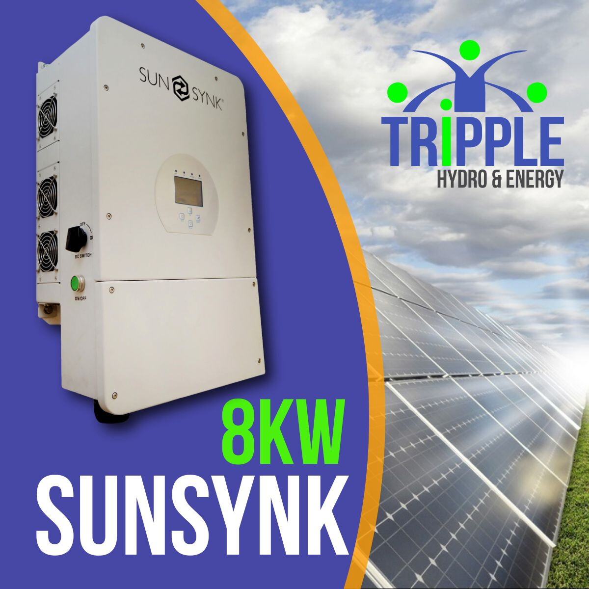 Sunsynk 8kw Inverter 88 Kw Hybrid Solar Inverter