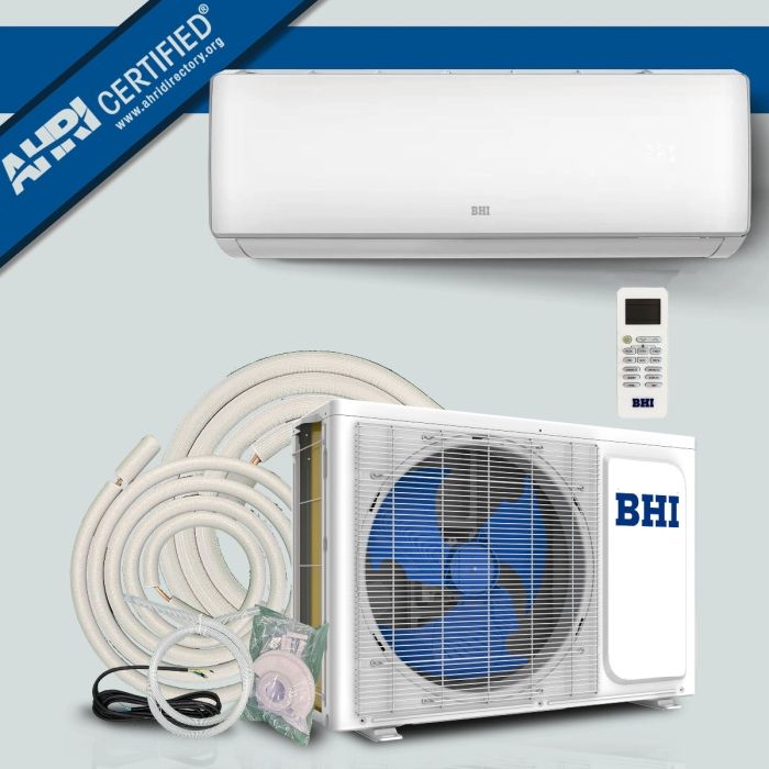 Bhi Single Zone 18000 Btu 17 Seer Ductless Mini Split Air Conditioner