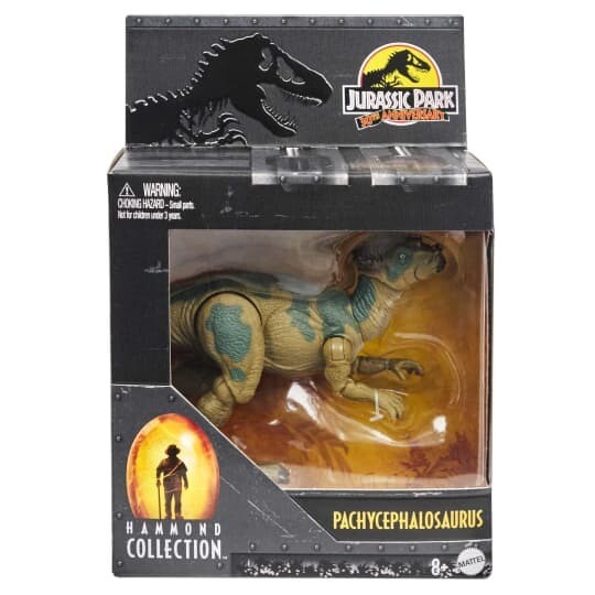 Mattel Jurassic World Hammond Collection Pachycephalosaurus Jurassic