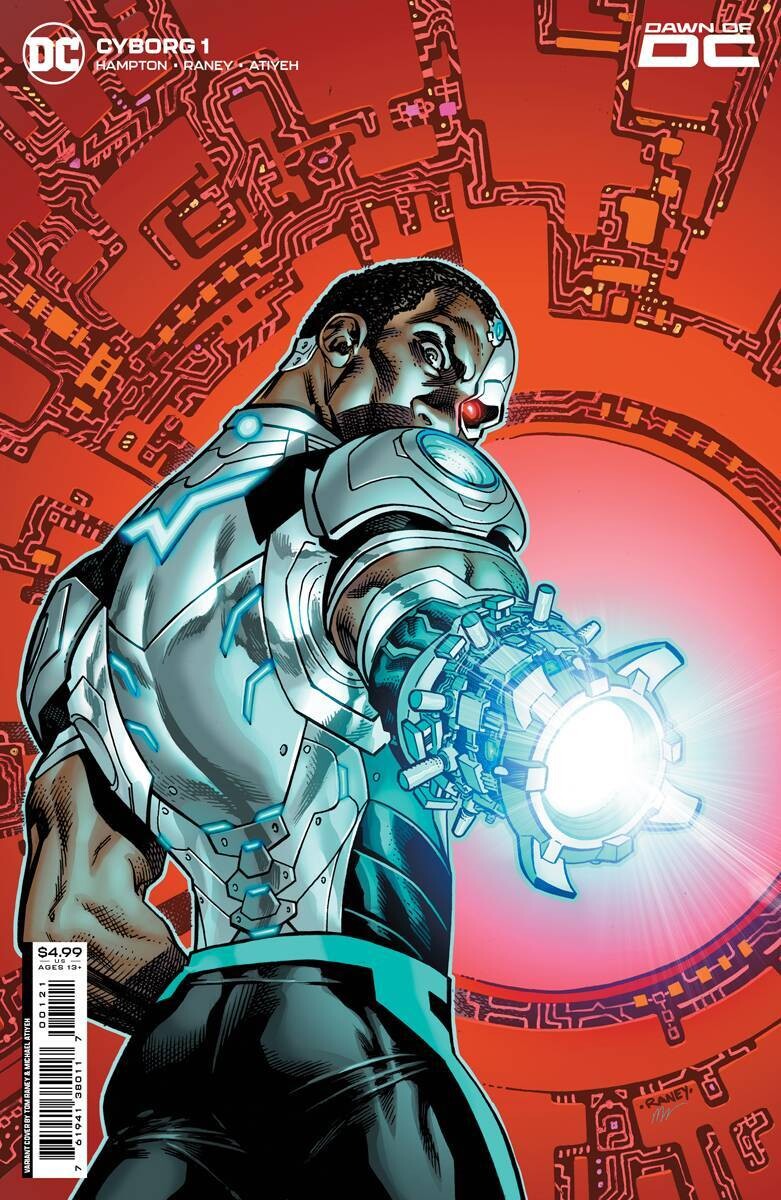 Cyborg 1 Of 6 Cvr B Raney Cs Var Dc Comics