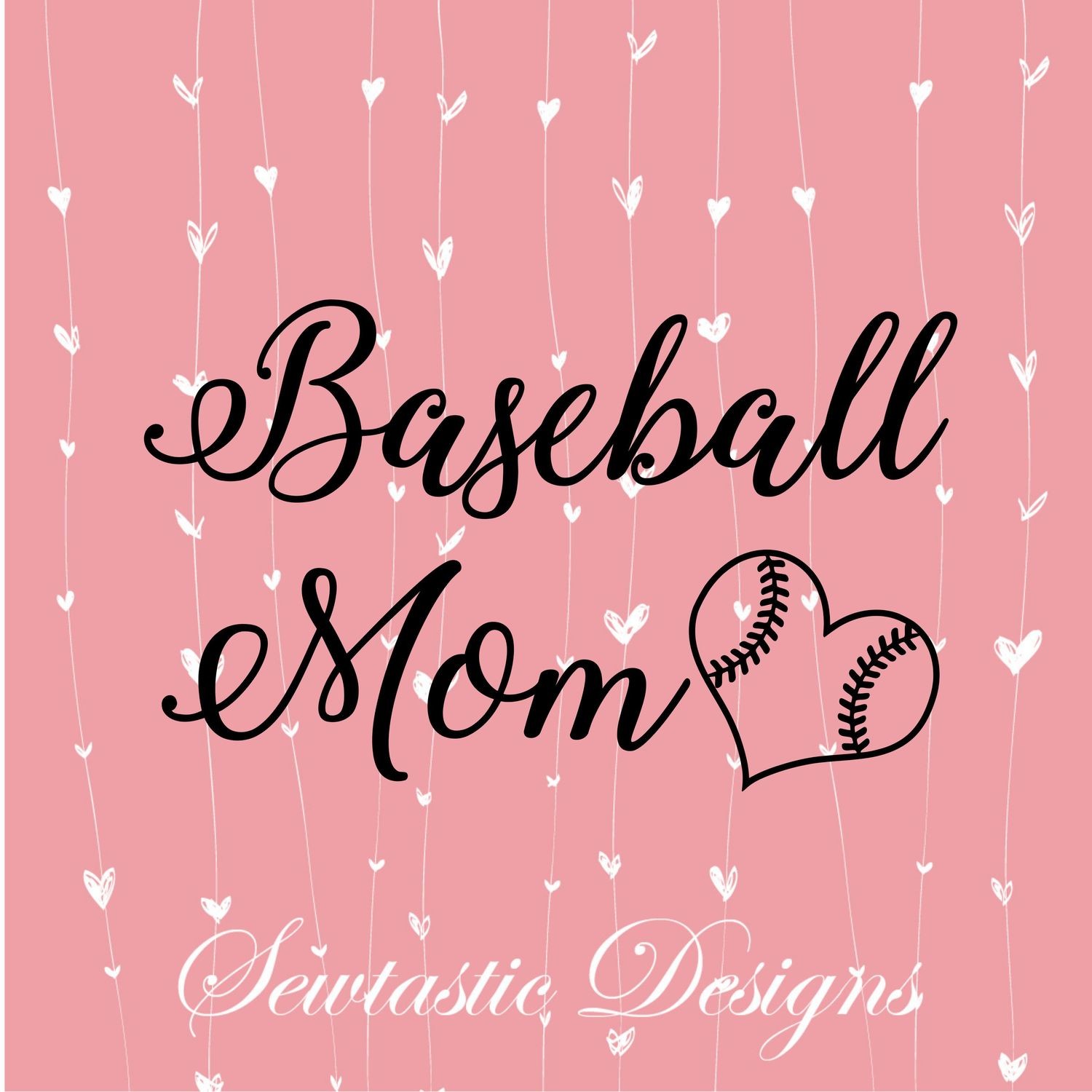 Baseball Mom Svg Baseball Svg Mom Svg Cut File Iron On Decal