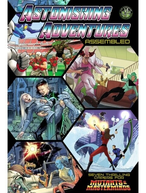 Mutants And Masterminds Rpg Astonishing Adventures Assembled