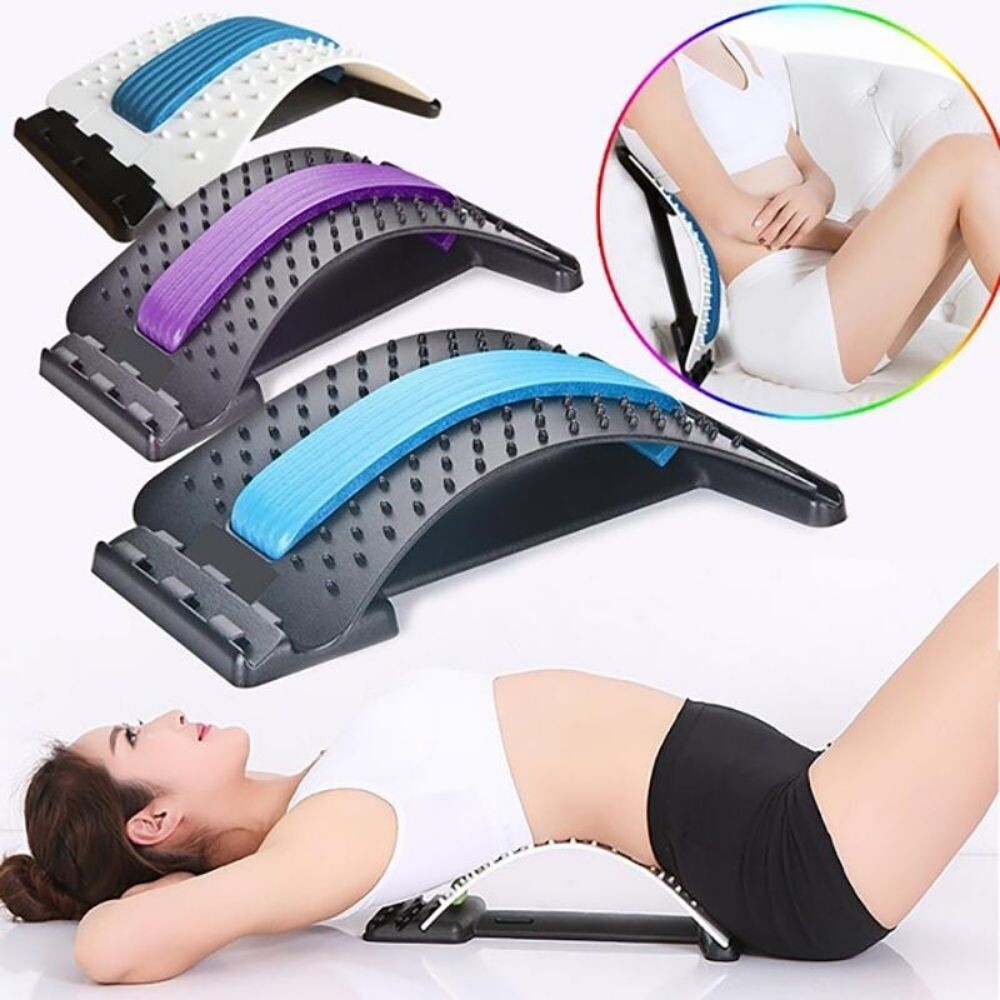 Back Stretcher Lumbar Back Pain Relief Device Multi Level Back