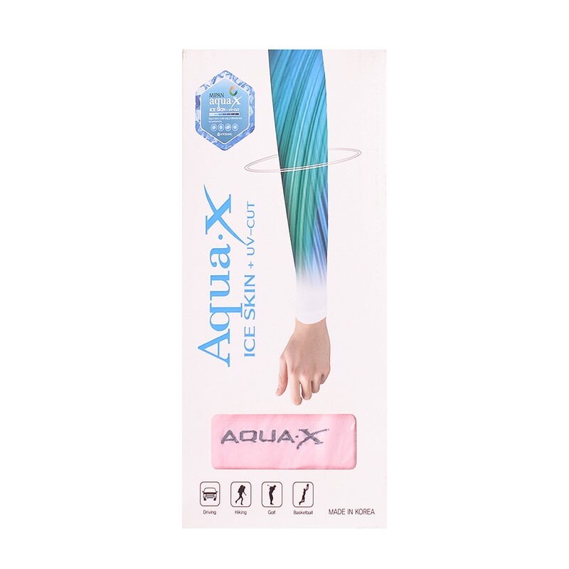 Aqua X Cool Arm Sleeve Light Pink