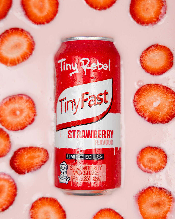 Tiny Rebel Tinyfast Strawberry Milkshake Ipa