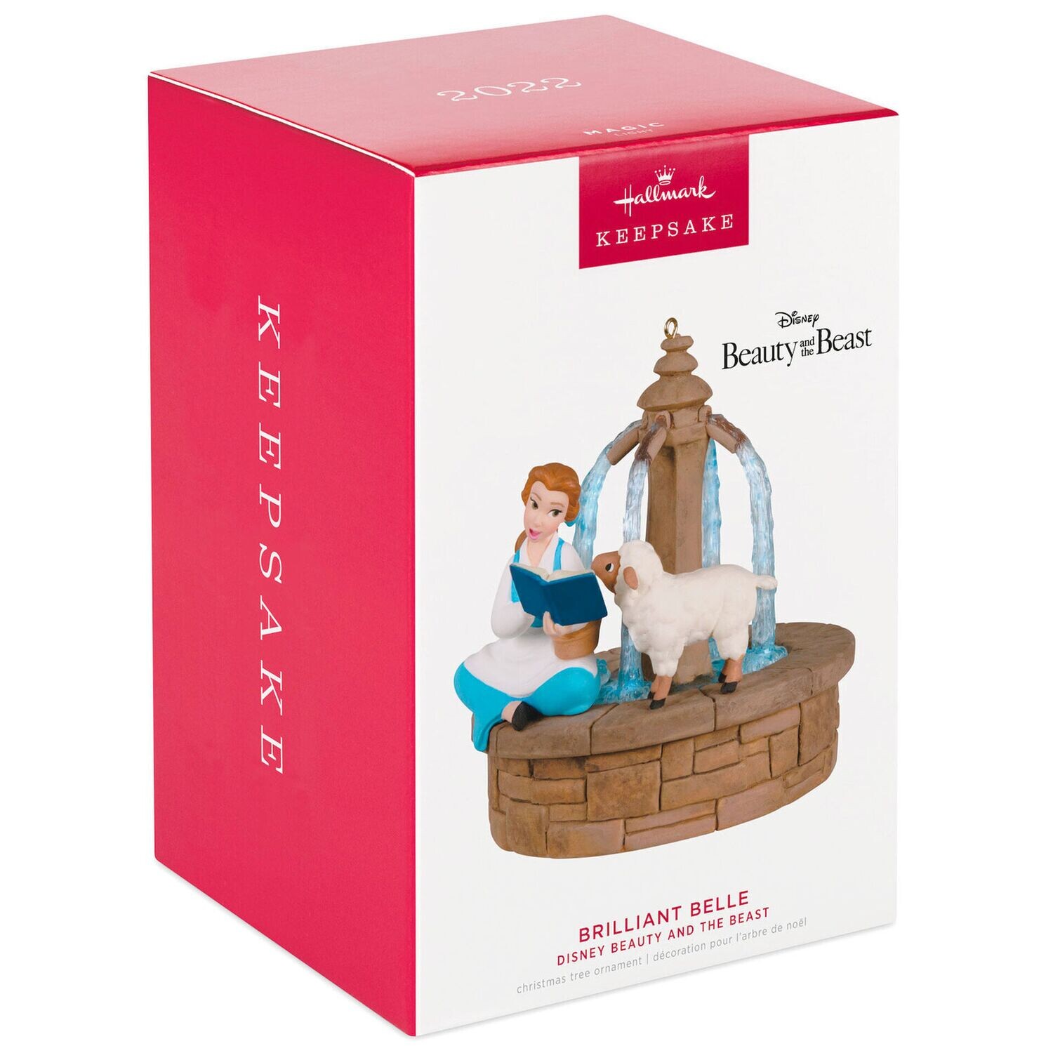 Hallmark Keepsake Ornament 2022 Disney Beauty And The Beast Brilliant