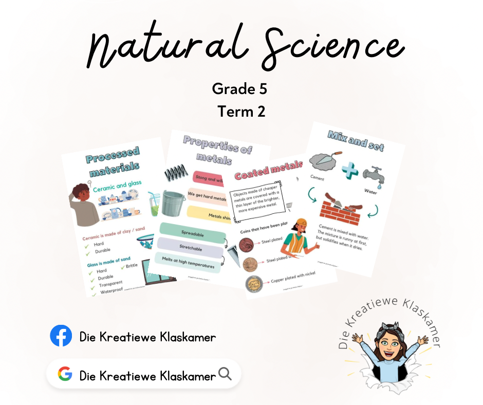 Natural Science Grade 5 Term 2 Posters