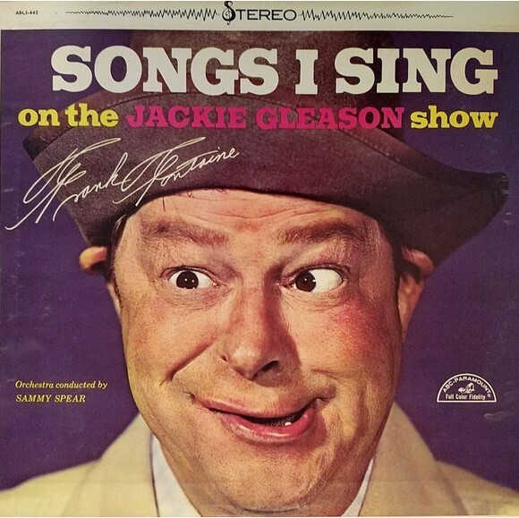 Fontaine Frank Songs I Sing On The Jackie Gleason Show Abc