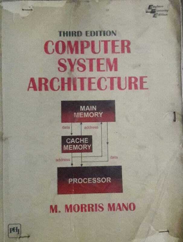 Computer System Architecture 3rd By M Morris Mano