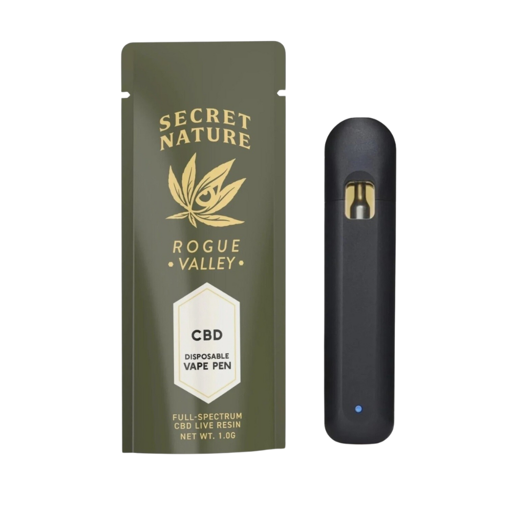 Secret Nature Live Resin Cbd Disposable Vape Pen Orange Royale Sativa