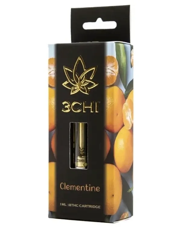 3chi Clementine Delta 8 Thc Vape Cartridge 1ml Soothe Nurse Wellness