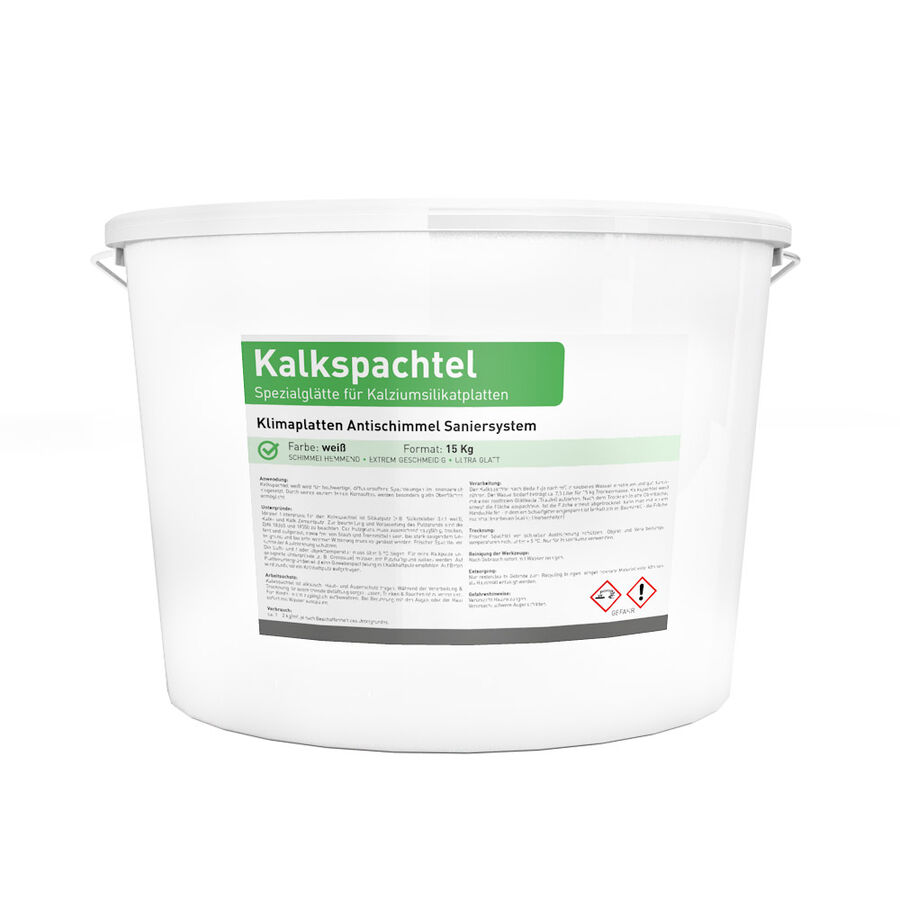 Kalkspachtel Glätte