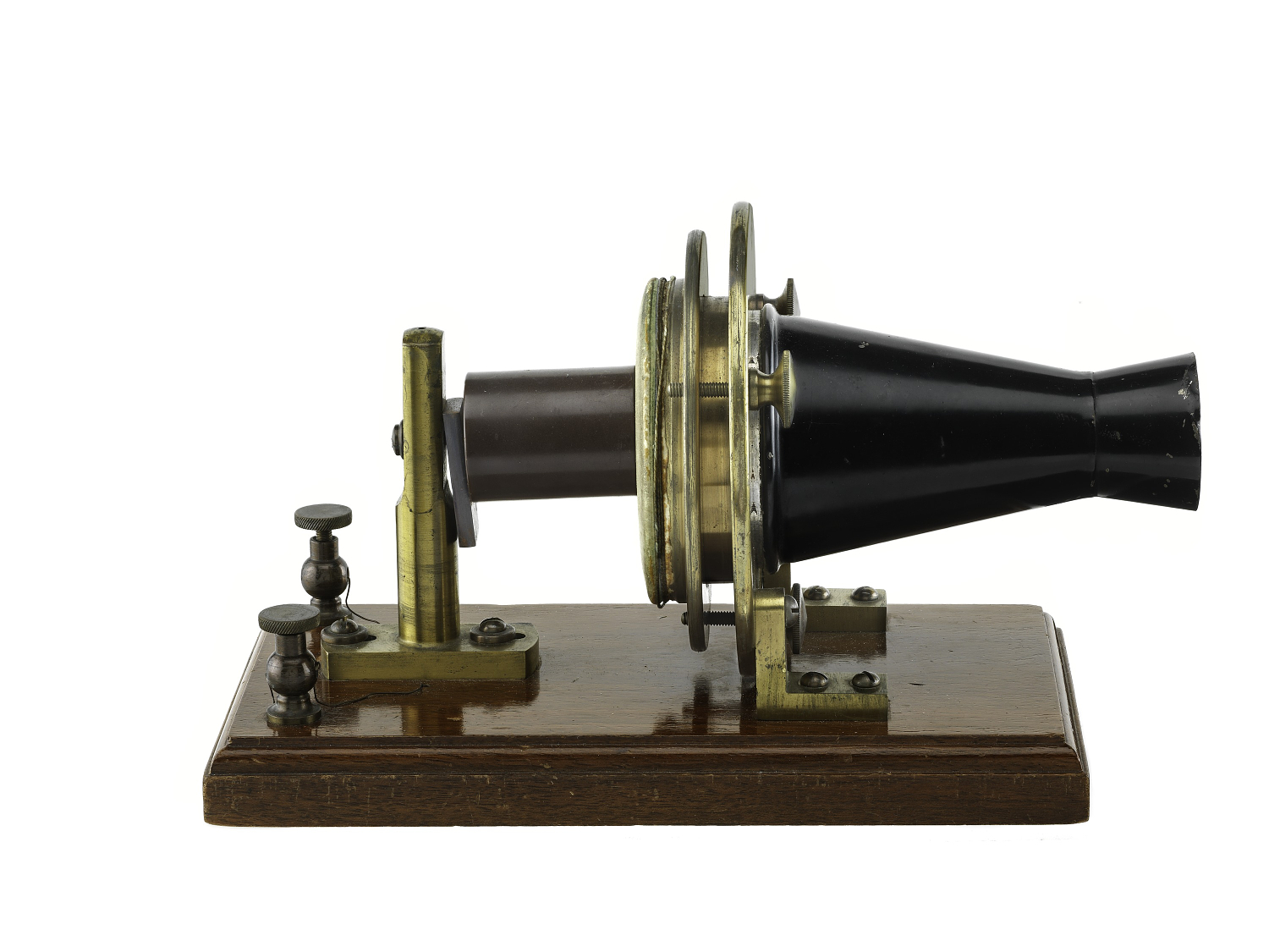 An Experimental Telephone Made By Alexander Graham Bell 1876 Dpla