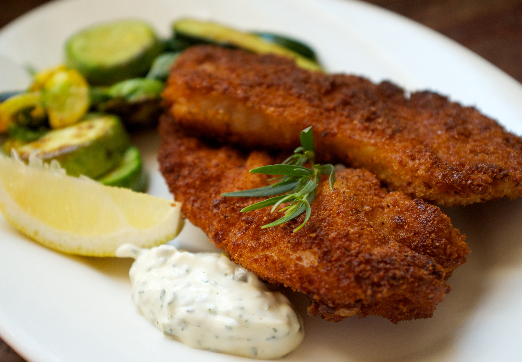 Pan Fried Red Snapper With Tarragon Tartar Sauce Recipe On Food52