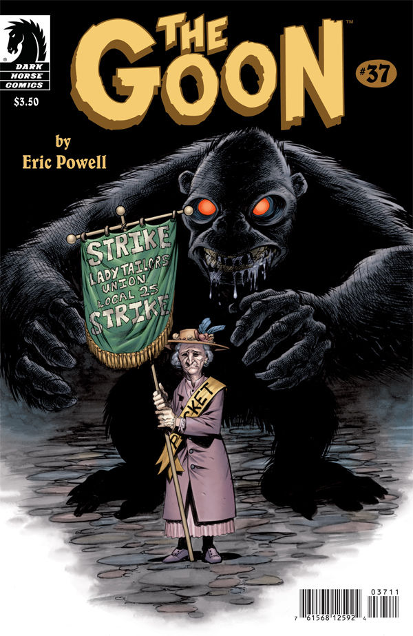 The Goon 37 Eric Powell Cover Profile Dark Horse Comics