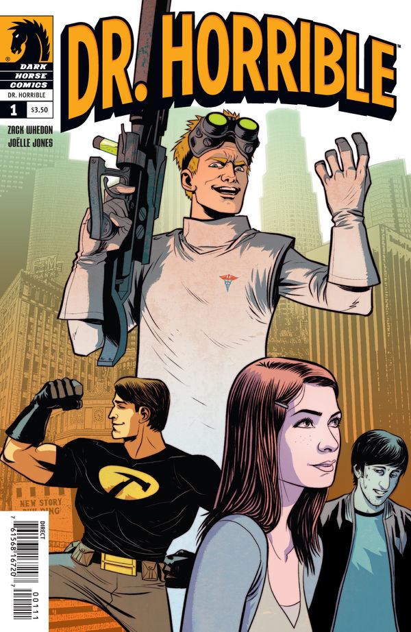 Dr Horrible One Shot Variant Cover 2 Profile Dark Horse Comics