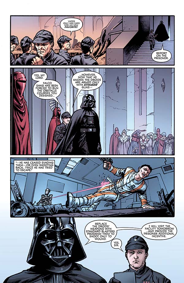 Star Wars Dark Times—fire Carrier 1 Profile Dark Horse Comics